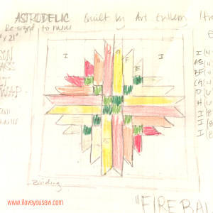 Astrodelic Quilt Hack: Resize to a Mini – Love You Sew