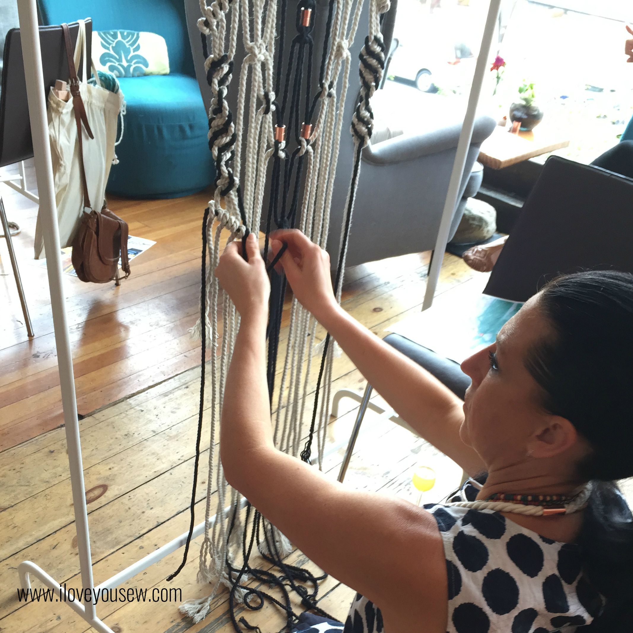 Macrame School with Natalie Miller – Love You Sew