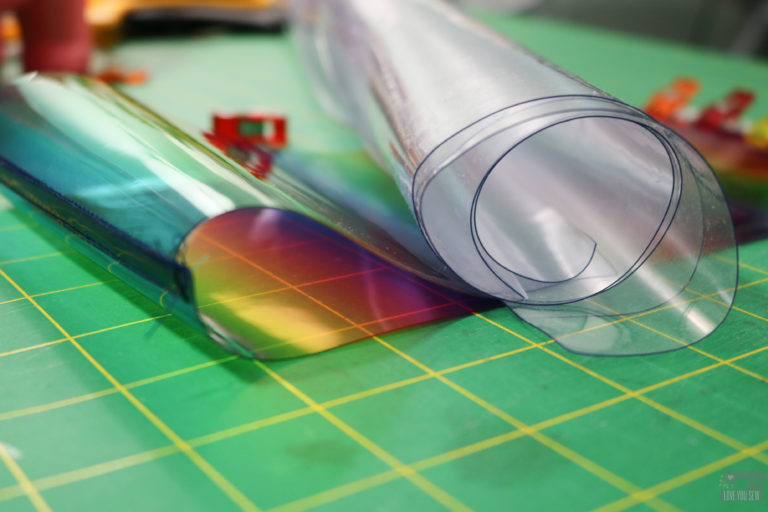 Tips and Tricks – Sewing with Clear Vinyl – Love You Sew