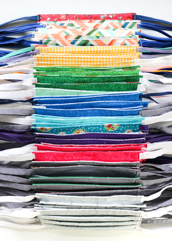 Fabric Face Mask Tutorial Using Ties – Love You Sew